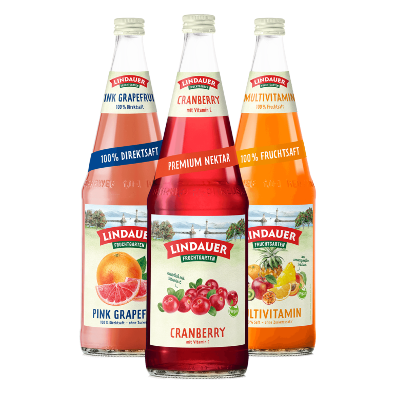Vitaminreiche Säfte - Lindauer Fruchtgarten
