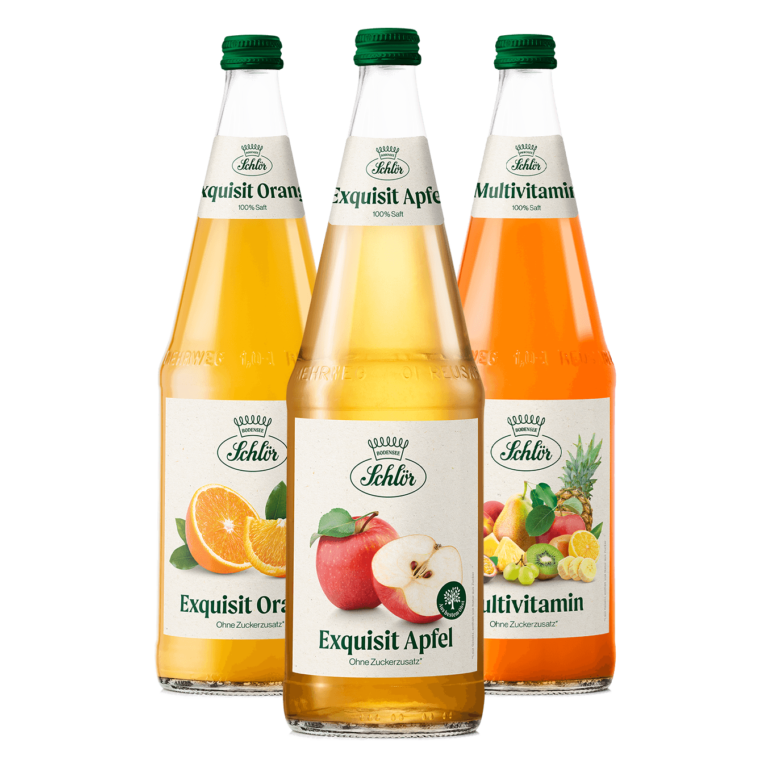 Fruchtsäfte von Schlör